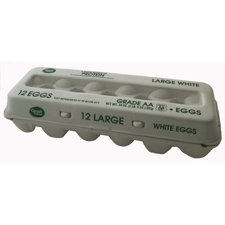 UPC 078742127071 - Great Value Large Grade A, 12 Eggs | upcitemdb.com