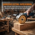 Wood Carving Disc Set for 4" or 4 1/2", 2026 New Angle Grinder with 5/8 ...
