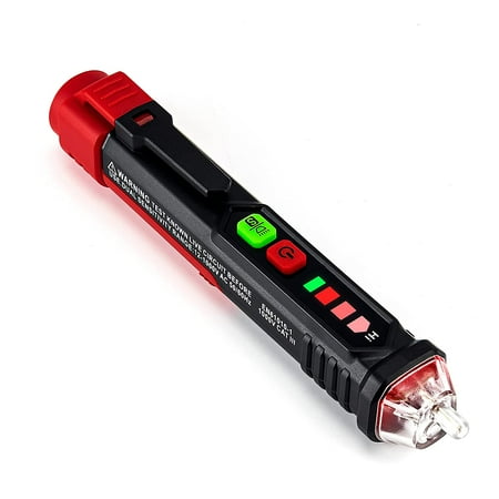 CARBONLIKE Non-Contact Voltage Detector Voltage Tester with Adjustable ...