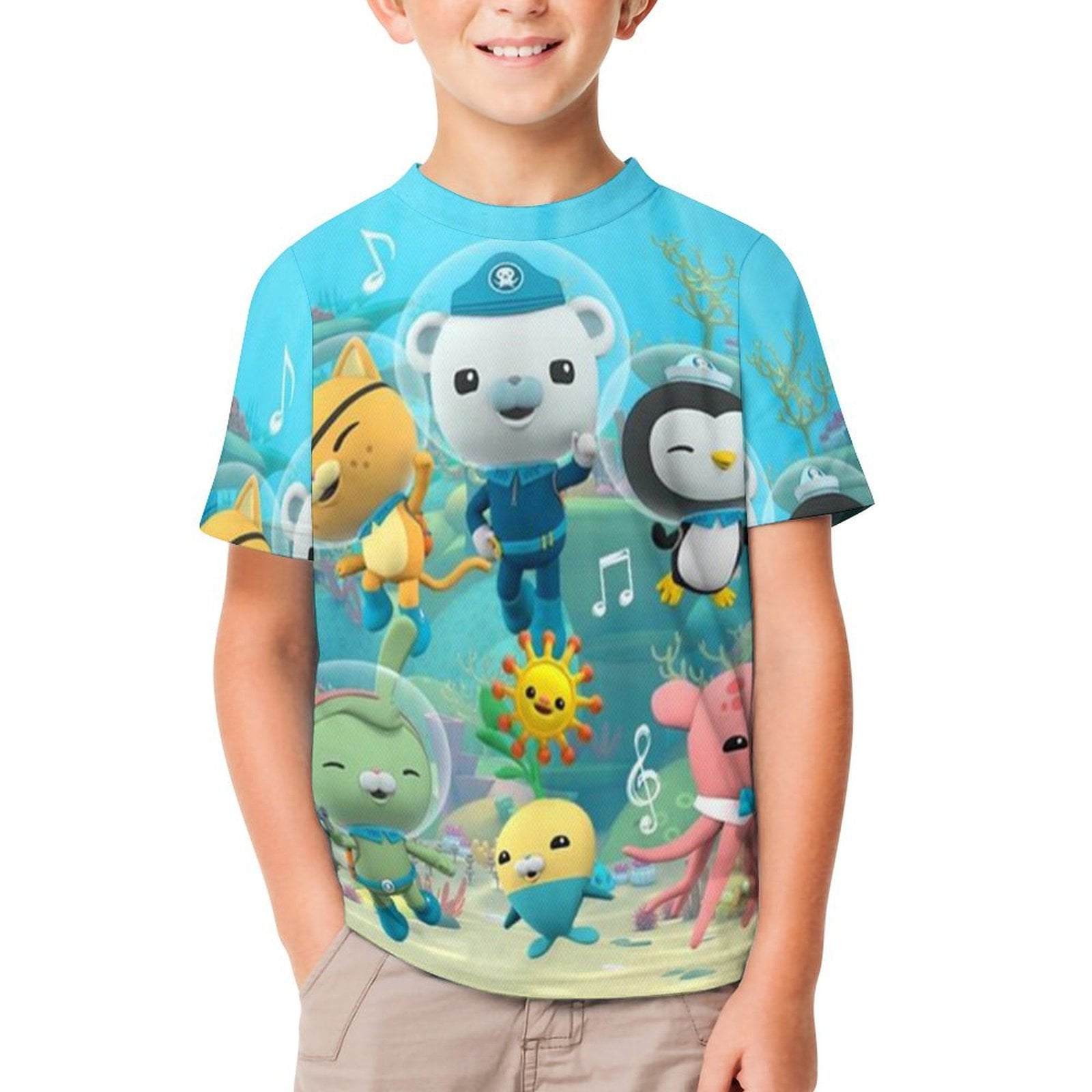 Click here for Wugcbn The Octonauts Kids Short Sleeve Tee Shirt N... prices