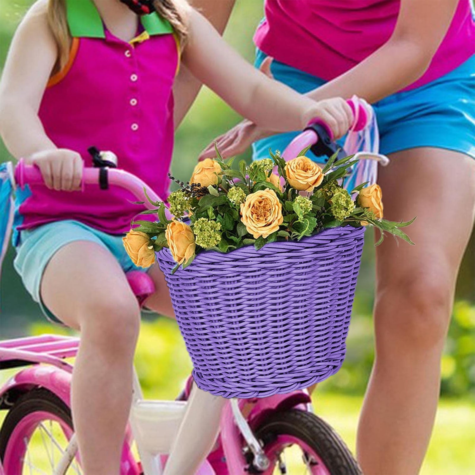 Click here for Egnmcr Kids Front Handlebar Bike Basket Material H... prices