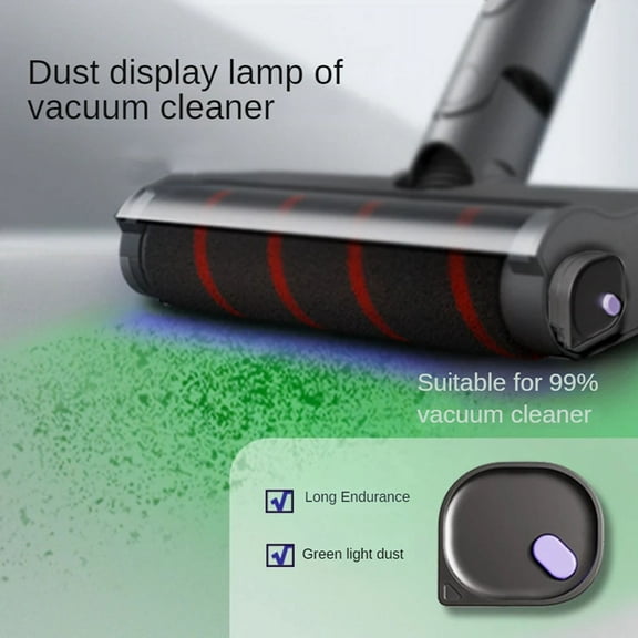 USB Vacuum Cleaner Laser Lights Hidden Pet Hair Cats Dust Display LED ...