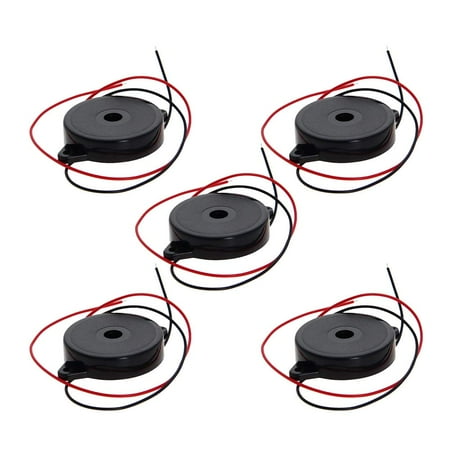Fielect 5Pcs Electronic Passive Piezo DC 5V 80dB Electronic Buzzer ...