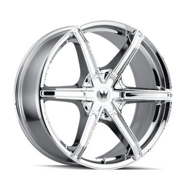 Mazzi Profile-367 24X9.5 6X135/6X139.7 30Et 106Cb Chrome - Walmart.com