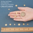60Pcs 3 Style Brass Charms Stamping Blank Tag Mirror Polished Finish ...