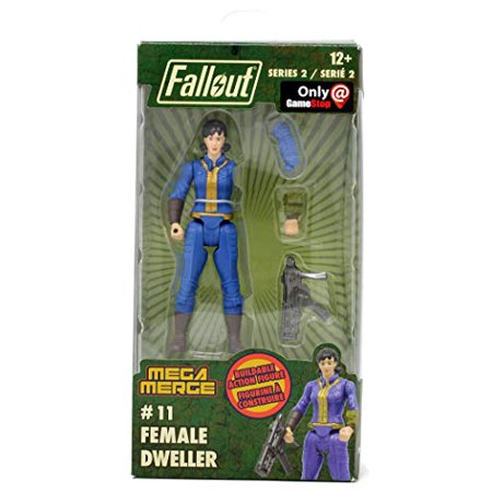 Just Toys LLC Fallout Mega Merge Figures (Female Vault Dweller ...