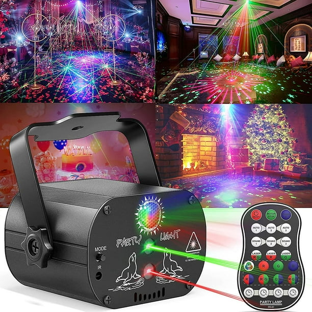Party Lights Disco Lights,strobe Light Sound Activated Led Dj Lights ...
