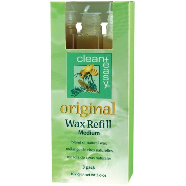 Clean & Easy Clean and Easy Medium Original Wax Refill (Pack of 3 ...