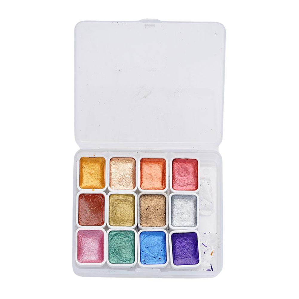 TQEHS 12/24 colores de acuarela metalizada Milky Galaxy Color C3S8 ...