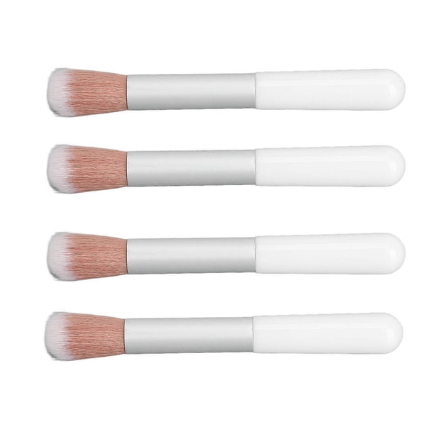 15pcs Tapered Blush Brush Ergonomic Rounded Handle High Density Cheek ...