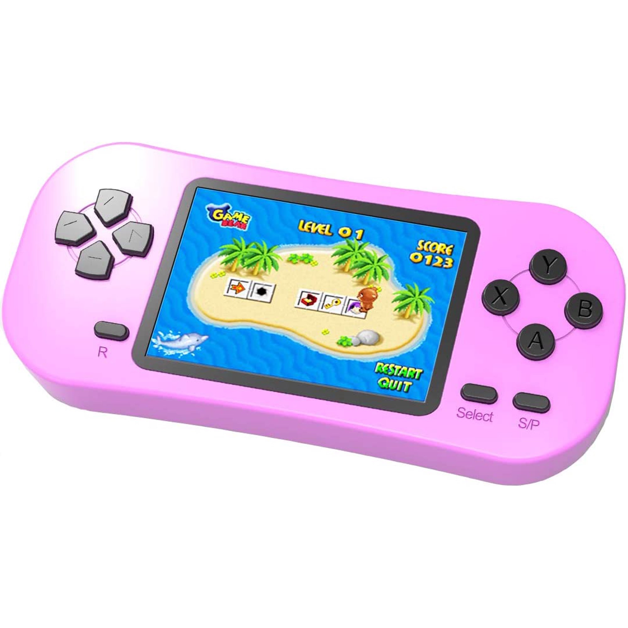 Retro Handheld Games for Kids Built in 218 Classic Old Style Electronic Game 2.5'' Screen 3.5MM Earphone Jack USB Rechargeable Portable Video Player Children Travel Holiday Entertain (Pink) | Walmart Canada retro-handheld-games-for-kids-built-in-218-classic-old-style-electronic-game-2-5-screen-3-5mm-earphone-jack-usb-rechargeable-portable-video-player-children-travel-holiday-entertain-pink-walmart-canada
