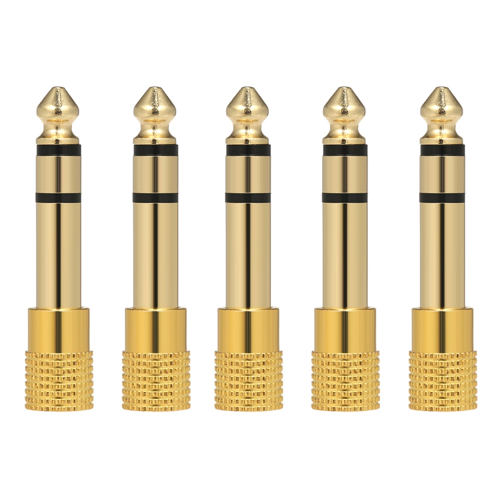 Adaptador de conector de audio de 5 piezas Conector estéreo hembra de 6 ...
