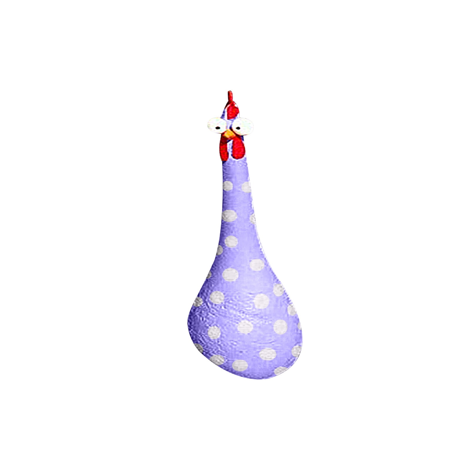 BadyminCSL Silly Chicken Decor Silly Concrete Chickens Resin Rooster ...