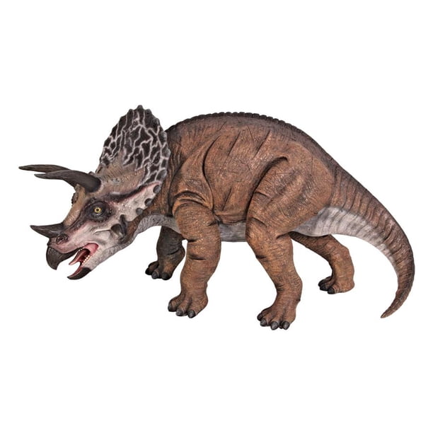 Design Toscano Triceratops Scaled Dinosaur Statue - Walmart.com ...