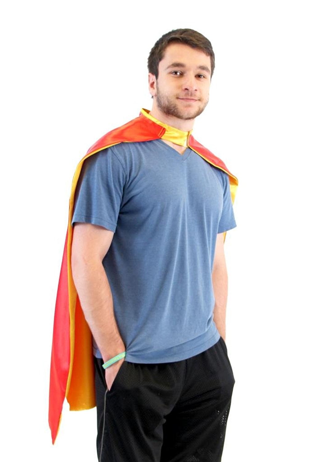 Reversible Adult Superhero Costume Cape - Walmart.com
