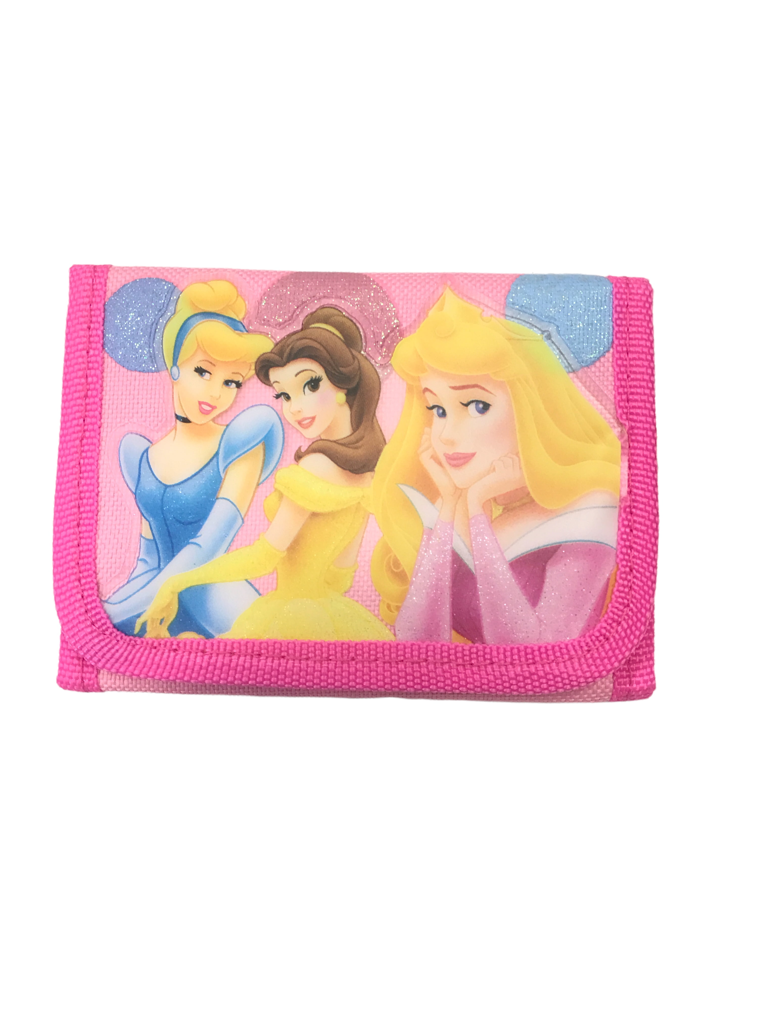 Disney Princess Trifold Pink Wallet 4" x 5" - Walmart.com