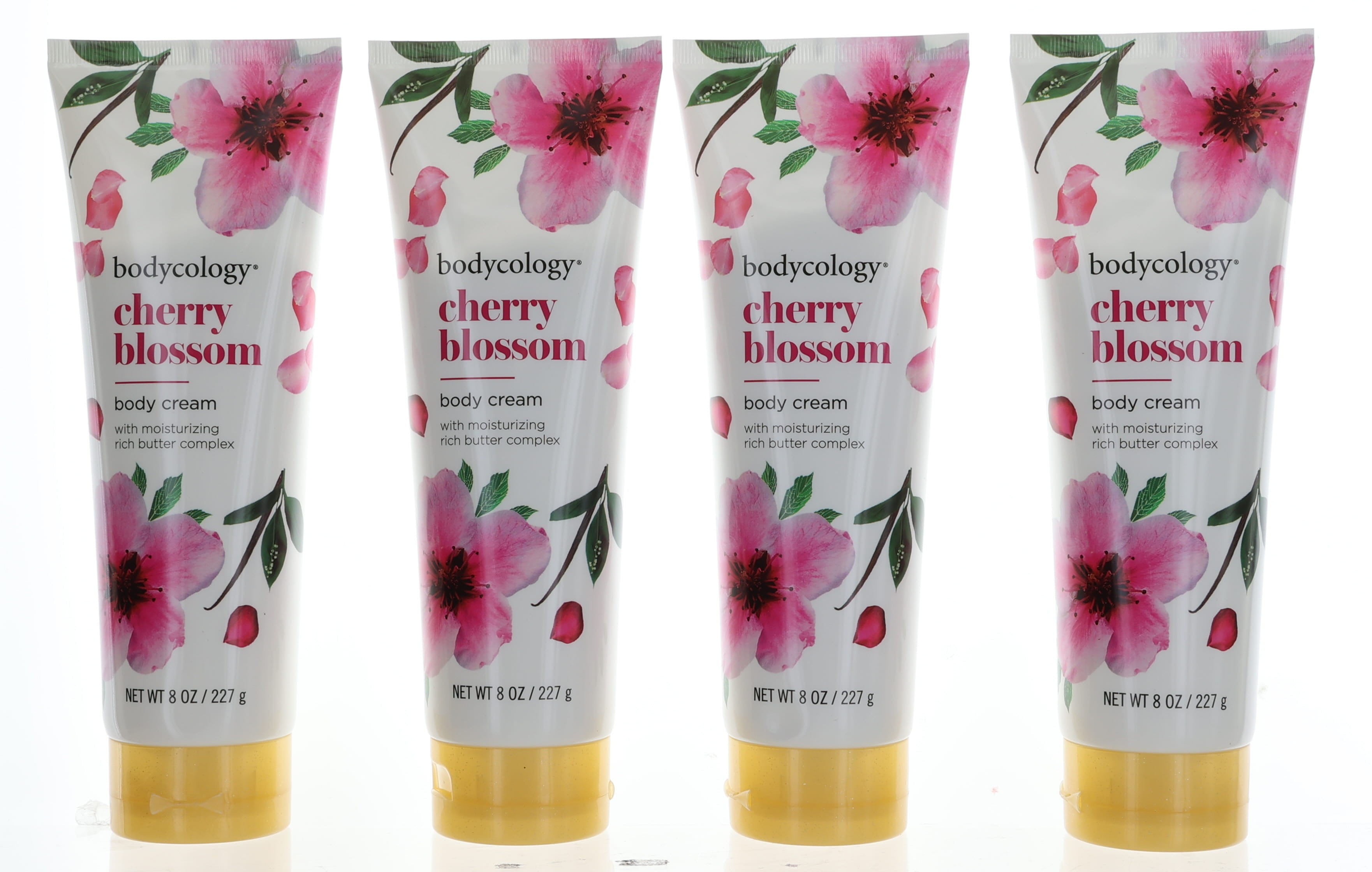 Crema corporal hidratante Bodycology Cherry Blossom 240 ml x 4 ...
