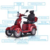 Xmatch 4-Wheel, 3-Speed Elderly Mobile Scooter, Adjustable Seat, Rear ...
