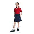 Wonder Nation Girls School Uniform Performance Scooter Skirt, Sizes 4 ...