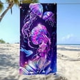 Animal Print Beach Towel – Quick Dry & Sand Free, Oversized Lightweight ...