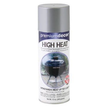 EasyCare PD1550-AER Premium Decor High-Heat Spray Paint, Dull Aluminum ...