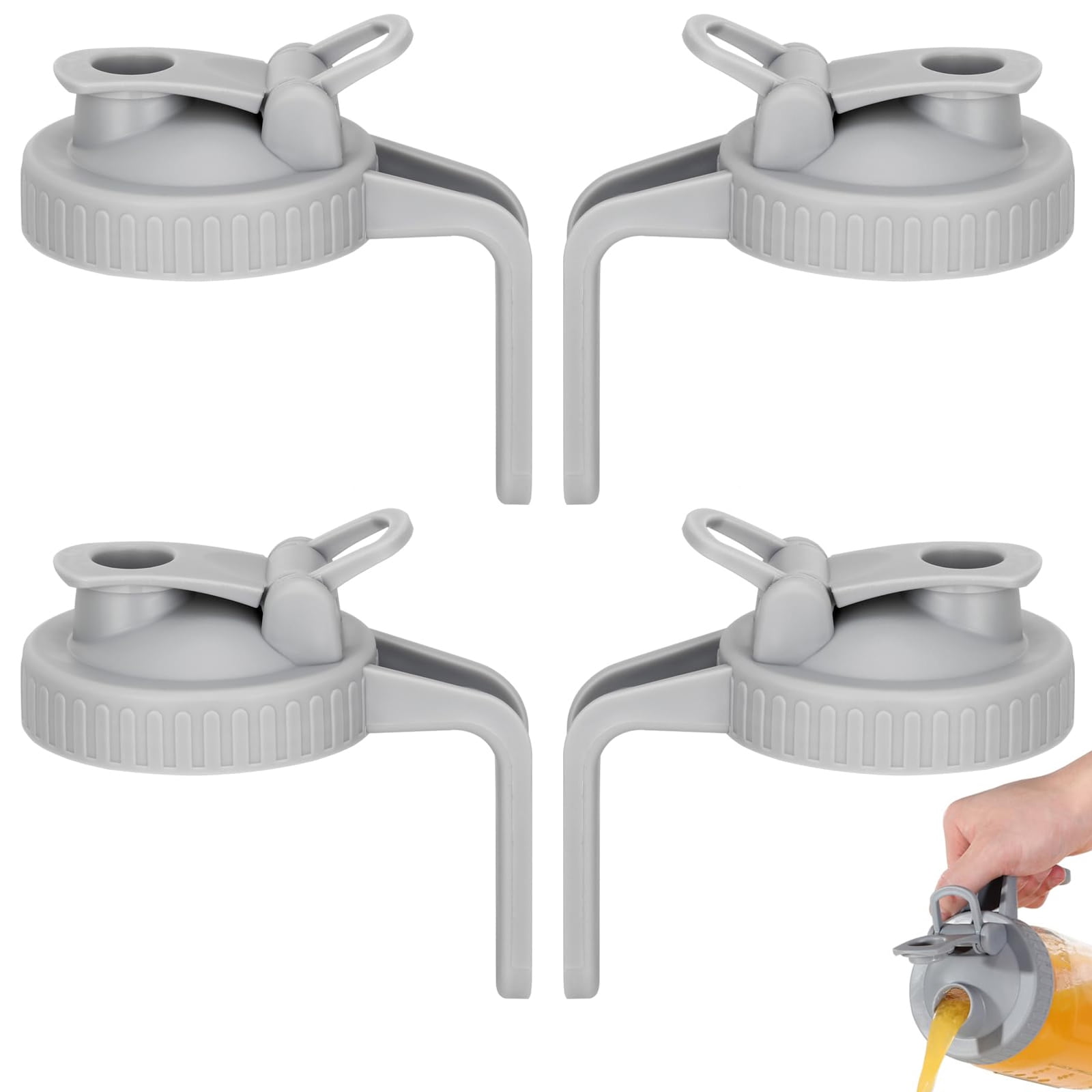 Click here for Tfixol Mason Jar Pour Spout Lid For Wide Mouth Mas... prices