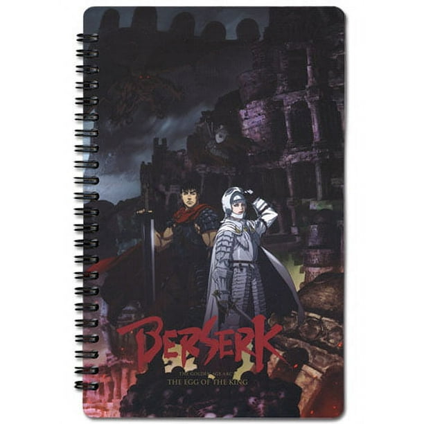 Notebook - Berserk - New Guts & Griffith Anime Stationery ge43019 ...