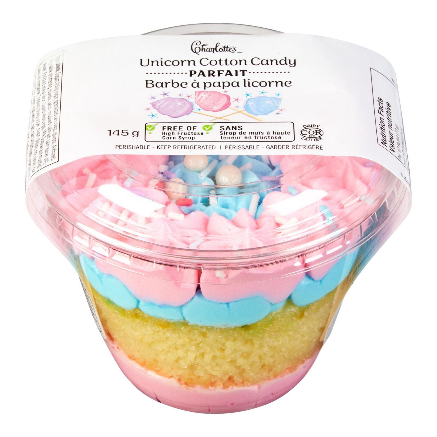 Charlotte’s Unicorn Cotton Candy Parfait, 145 g - Walmart.ca