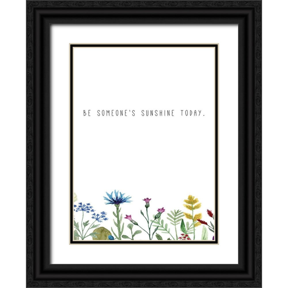 JMB Designs 25x32 Black Ornate Wood Framed with Double Matting Museum ...