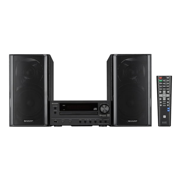 Sharp XL-HF203B - Audio system - 50 Watt (total) - Walmart.ca