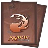 MtG Trading Card Game Red Mana Symbol Card Sleeves - Walmart.com