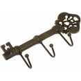 Mainstays Iron Finish Key Rack with 3 Hooks, Mounted Organizer for ...