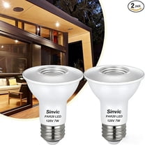 Sinvic PAR30 Short Neck LED Bulb 11W (75W Equivalent) 2700K Warm White ...