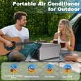 Dual-Hose Portable Air Conditioner & Heater, 6800 BTU/7500 BTU 5-in-1 ...