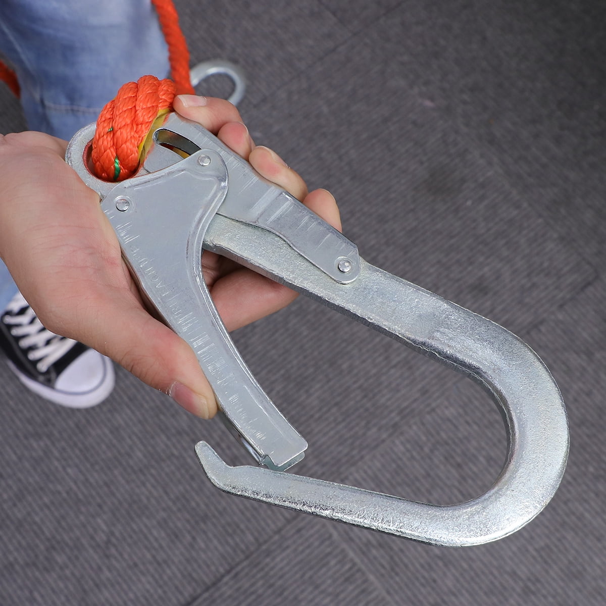 Buy Universal Full-Body Fall Protection Safety Harness with Dorsal D ...