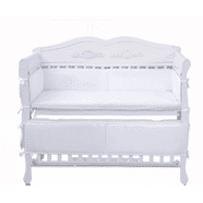 Dream on Me Niko Crib and Changer conversion Post - Espresso - Walmart.com