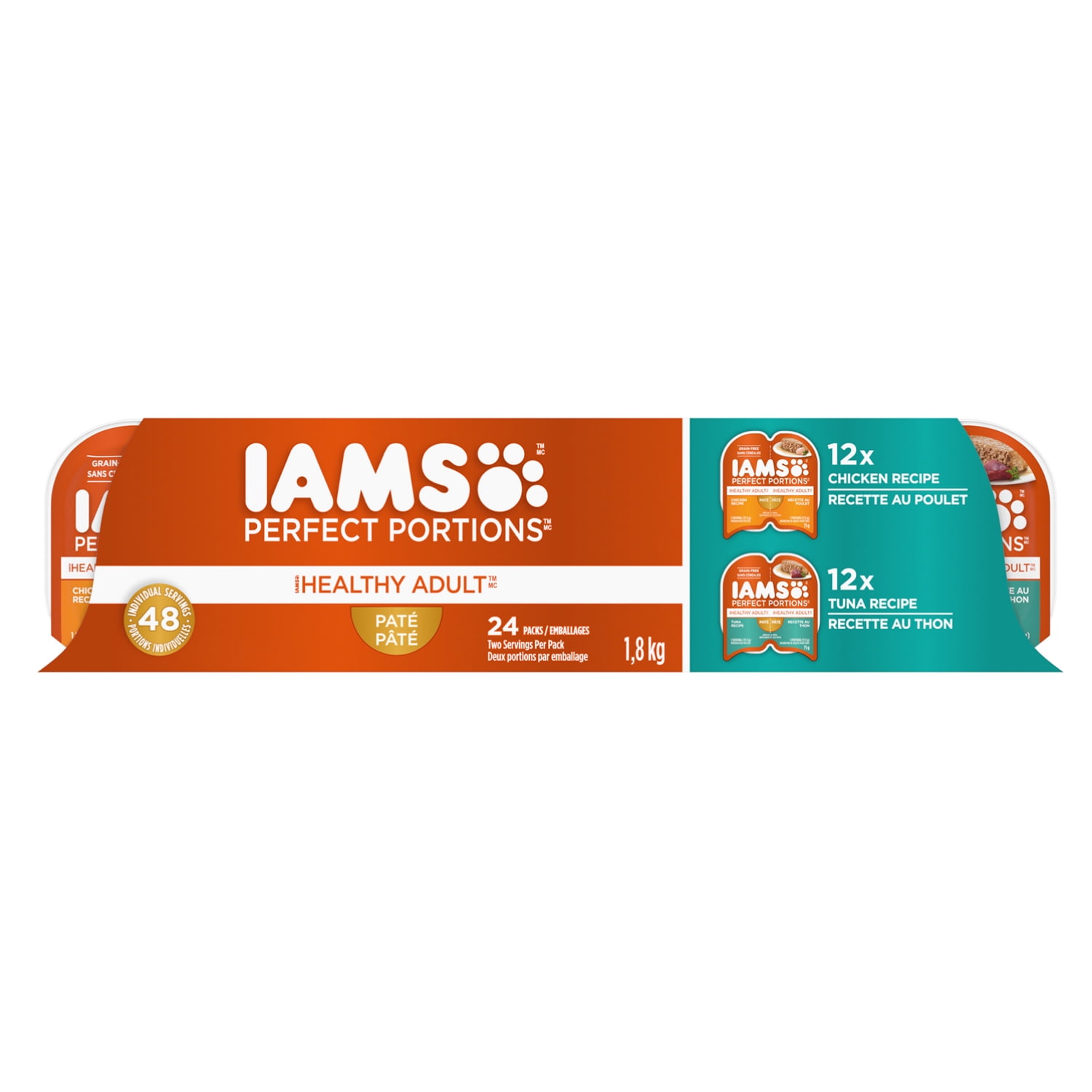 Click here for Iams Perfect Portions Grain Free Chicken & Tuna Pa... prices