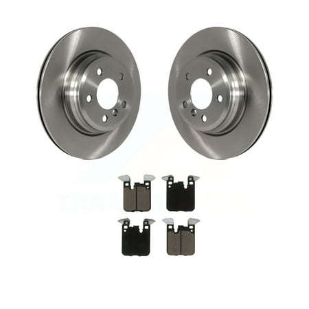 Transit Auto - Rear Disc Brake Rotors And Ceramic Pads Kit For 2015 BMW ...