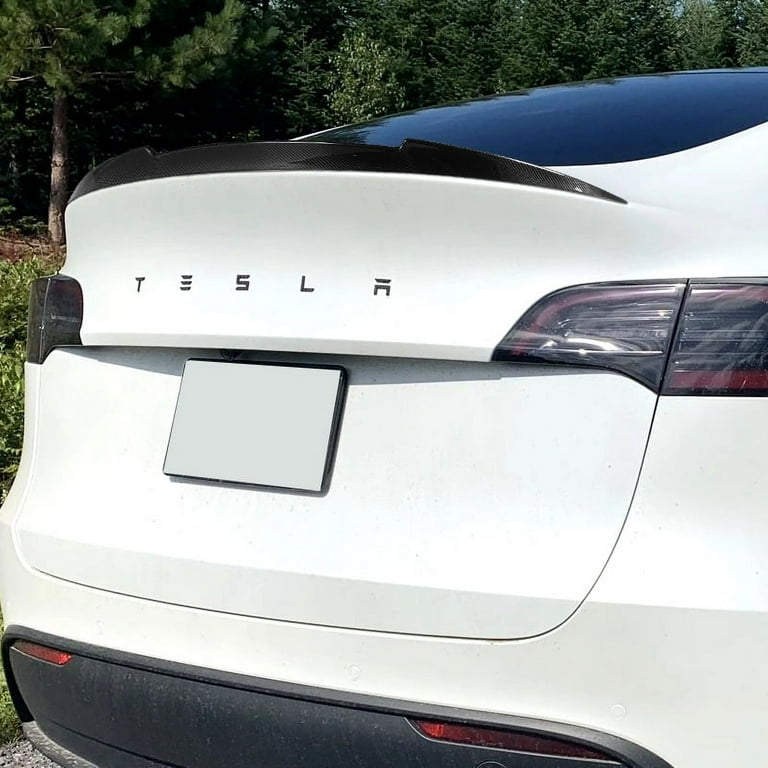Vertex Genuine Carbon Fiber Gloss Roof Spoiler Tesla Model Y 2025