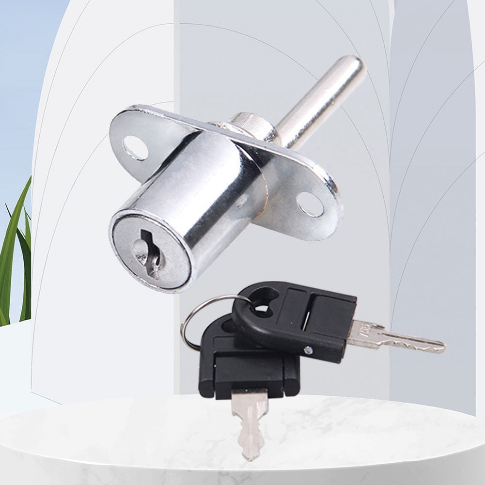 Cerradura para gabinete de 16/19 mm Cerraduras para archivadores estables Herrajes para muebles ...