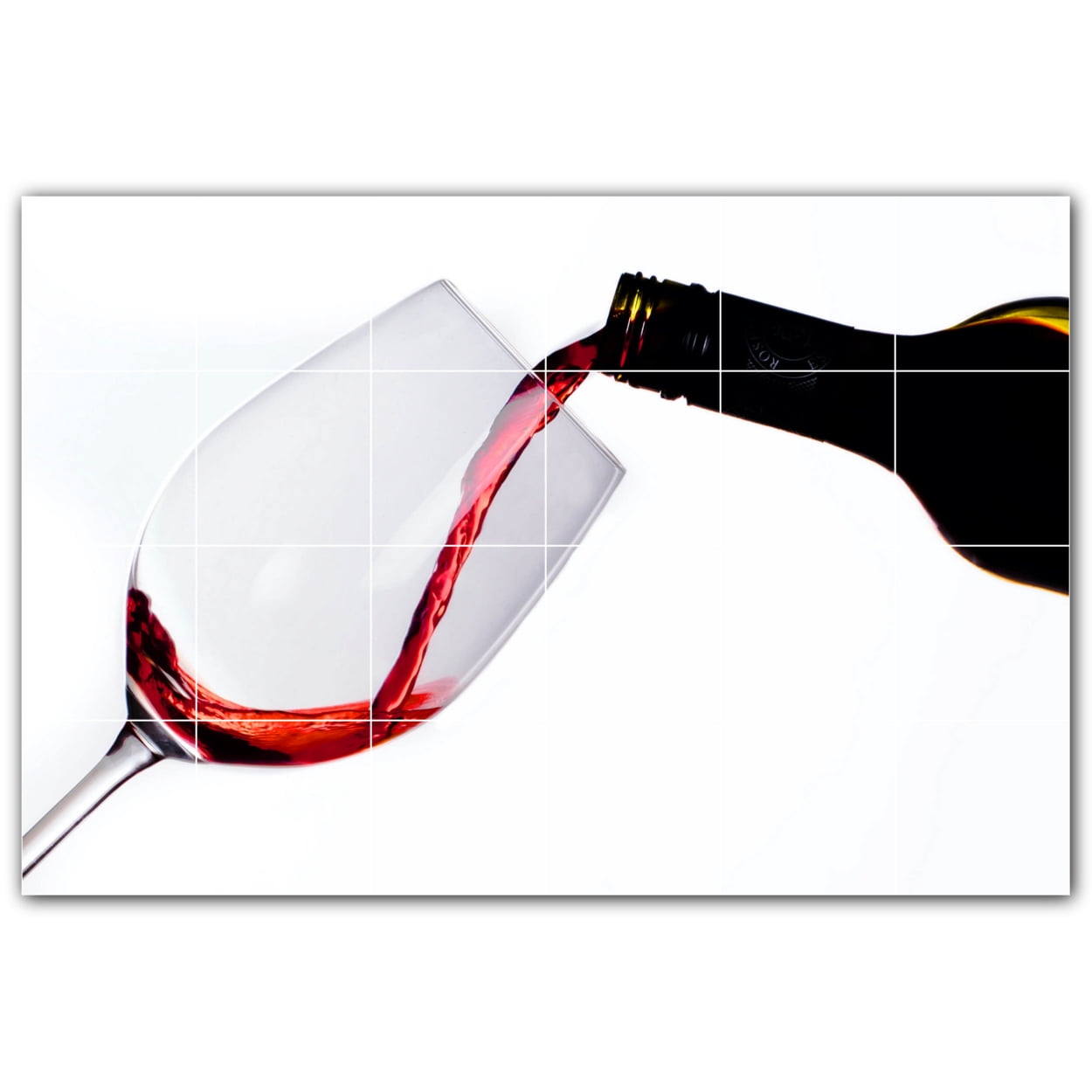 Picture-Tiles.com: Wine Ceramic Tile Wall Mural WAL501200-64L. 48"W x ...