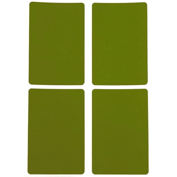 Royal Green Name Tag Sticker Label 3x2 (76mm x 50mm) Large Olive Green ...