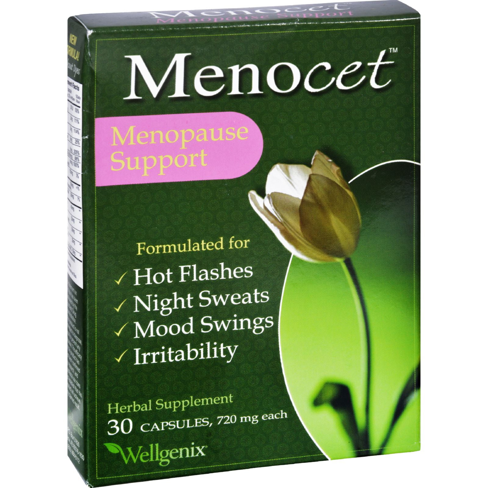 Balanced Essentials Menocet Menopause Support - 720 mg - 30 Capsules ...