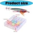 5.8G Shrimp Lures Baits Squid Jigs Fishing Lures Glow Jigs Hook 8cm ...