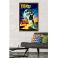 Back to the Future - One Sheet Wall Poster, 22.375" x 34", Framed ...