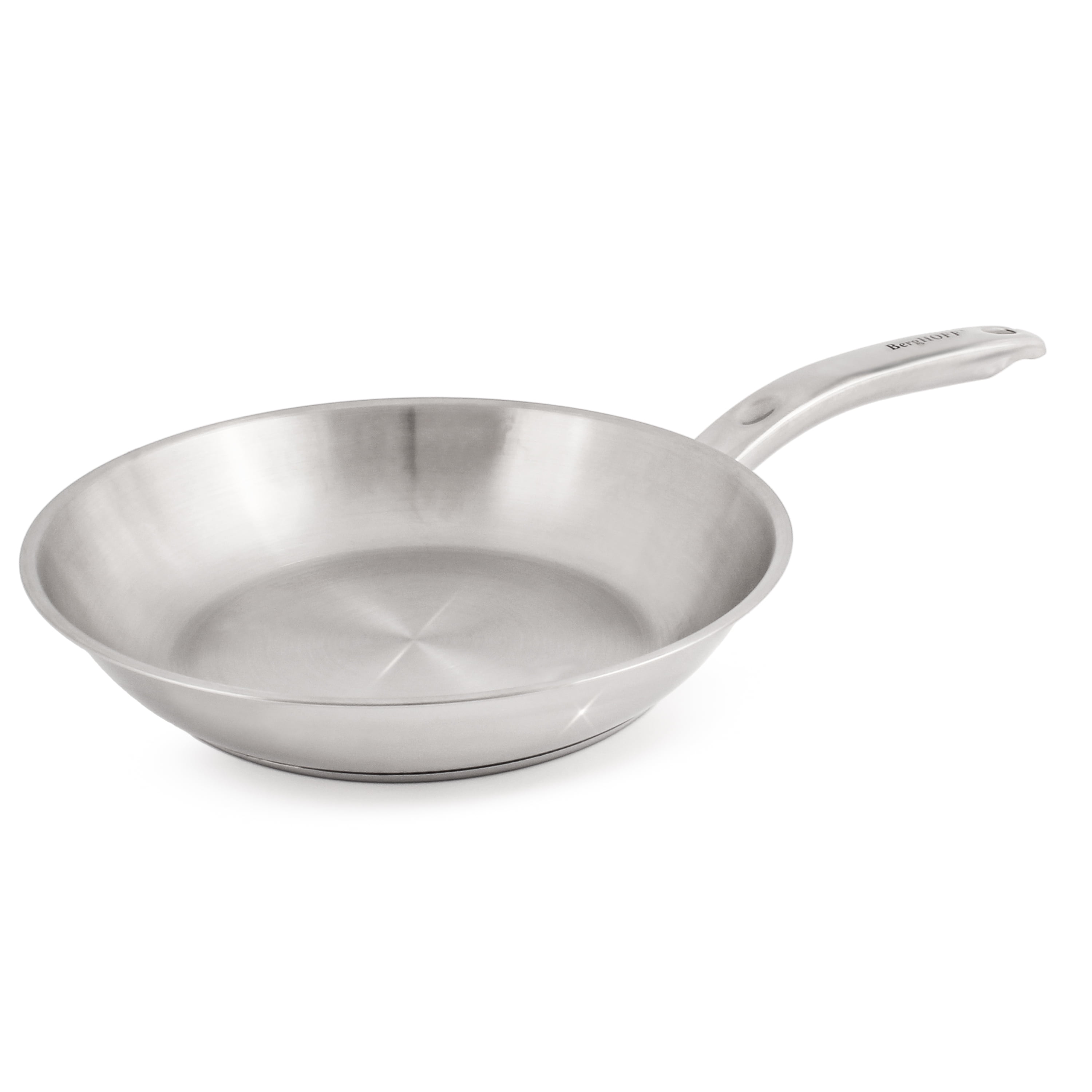 BergHOFF Belly Shape 18/10 Stainless Steel 9.5" Frying Pan - Walmart.com