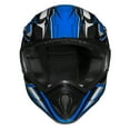 Free Shipping! Raider Adult Motocross RX1 DOT Approved Lightweight Blue ...