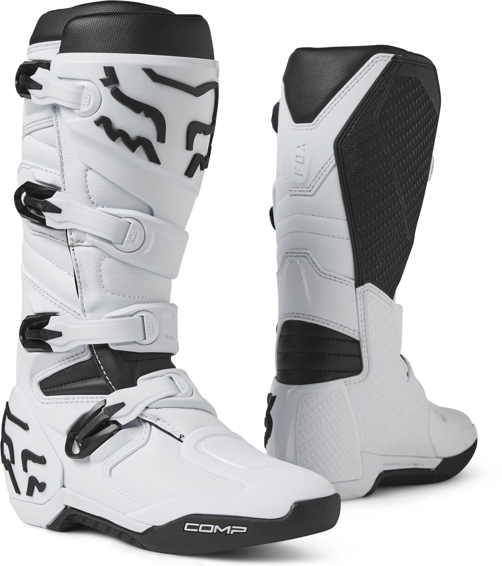 Botas de motocross Fox Racing Comp blancas talla 11 | Bodega Aurrera en ...