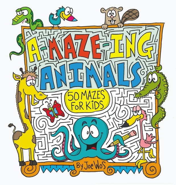 A-Maze-Ing Animals : 50 Mazes for Kids (Paperback) - Walmart.com