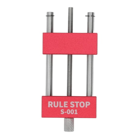 Ruler Stopper, Red High Accuracy Woodworking Rule Stop For Working ...